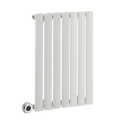 HomeStyleStore White WiFi Electric Single Oval Panel Horizontal ...