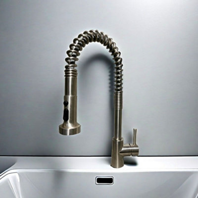 Hommix Cerda Restaurant Kitchen Pull-Down Pre-Rinse Spray Tap
