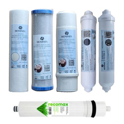 Hommix High Quality Standard (RO) Reverse Osmosis Replacement Water ...