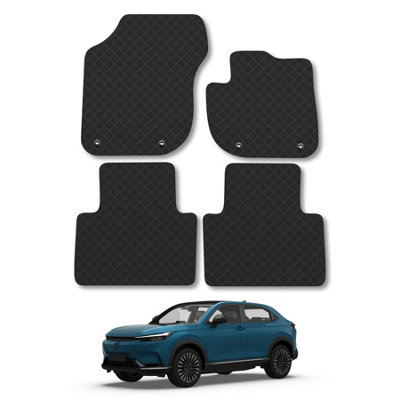 Honda e:Ny1 2023-Onwards Car Floor Mats Rubber Tailored Fit Set Heavy ...