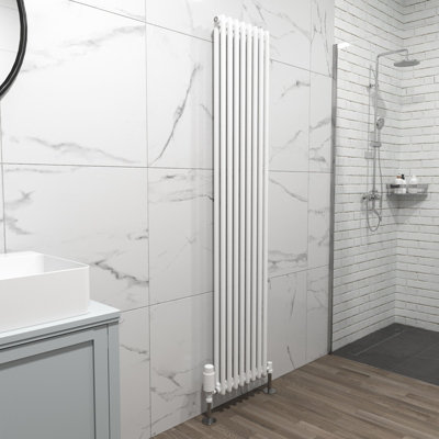 Honeywell 1800 X 380 mm Vertical Double Column White Traditional ...