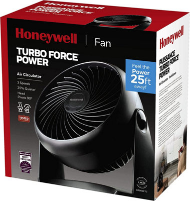 Honeywell TurboForce Power Fan Quiet Operation Cooling, 90 Degress ...