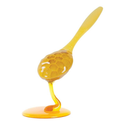 Hoobbe Bee Home Honey Honeycomb Design Dripper Spreader