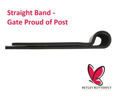 Hook and Band Gate & Garage Hinges 16" Straight Hinge - 400mm ...