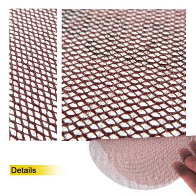 Hook and Loop Sanding Pads 30PCS 150mm Mesh Sanding Discs