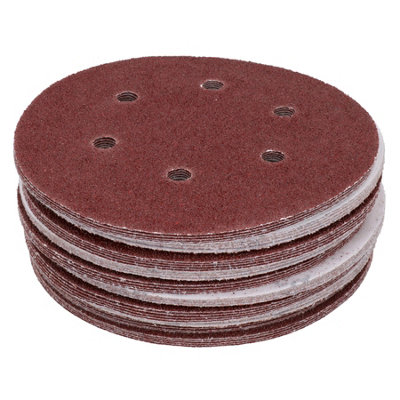 Hook/Loop Sanding Abrasive Discs Orbital DA Palm Sander 50 PK 150mm ...