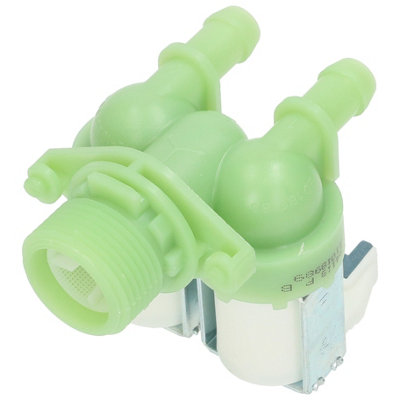 Hoover Genuine Cold Water Double Inlet Solenoid Valve : 180Deg. with 12 ...
