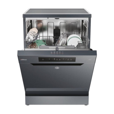 Hoover HFP 4C7E0A-80 - Graphite Dishwasher - 14 Place Settings - C ...
