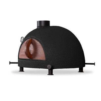 Horacio Mini Wood Fired Outdoor Oven Piku - Handmade Clay Pizza & Bread ...