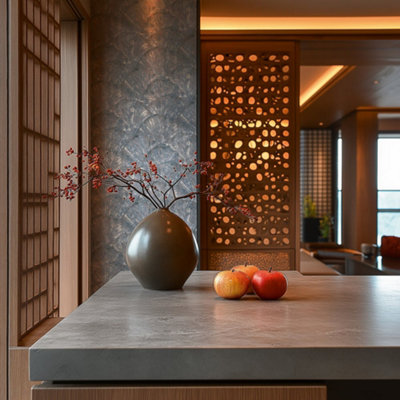 Horizon Blue Wide Fan Wallpaper