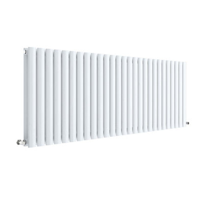 Horizontal Double Panel Radiator - 600mm x 1572mm - 5963 BTU - Gloss ...