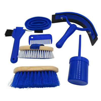 Horse Grooming Kit Box Kids (Brushset Pony Equine Equestrian Care Dandy ...