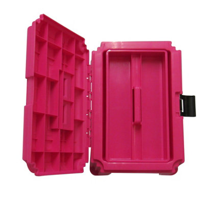 Horse Grooming Large Tack Box Pink (Equestrian Step Up Storage Case)