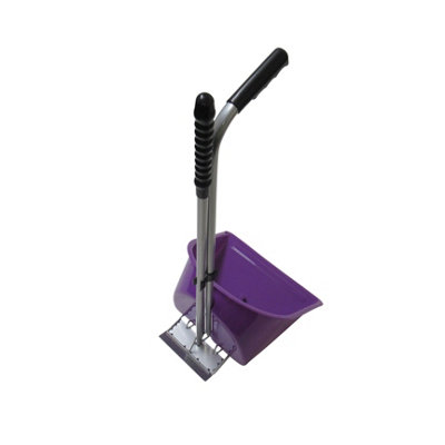Horse Poop Scoop and Rake Purple (Manure Equestrian Heavy Duty Lightweight)