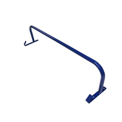 Horse Stable Drying Rug Rack Blue (Hanger Rail Blanket Holder)