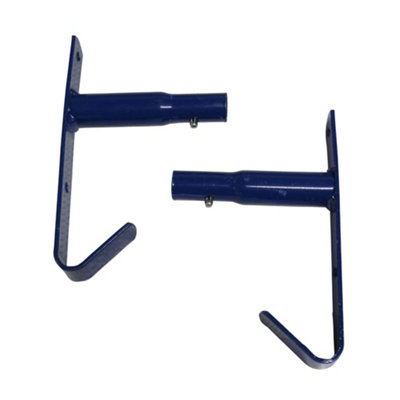 Horse Stable Drying Rug Rack Blue (Hanger Rail Blanket Holder)