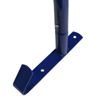Horse Stable Drying Rug Rack Blue (Hanger Rail Blanket Holder)