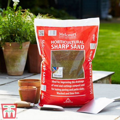 Horticultural Sharp Sand 20kg Bag x 1 Unit | DIY at B&Q