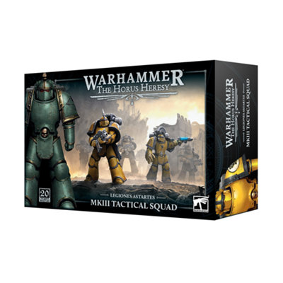 Horus Heresy Legiones Astartes: MkIII Tactical Squad - Brand New and Sealed
