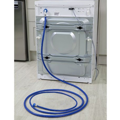 Hose Extension Washing Machine Long Cold 3.5m Fill Water & Drain Pipe ...