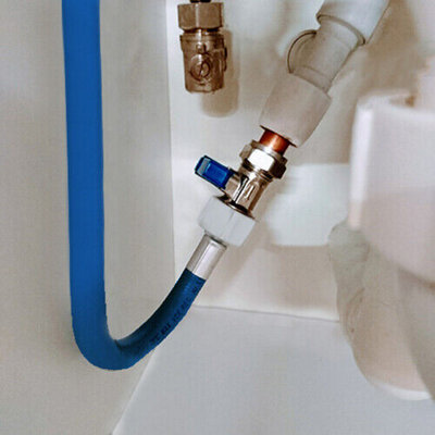 Hose Extension Washing Machine Long Cold 3.5m Fill Water & Drain Pipe ...