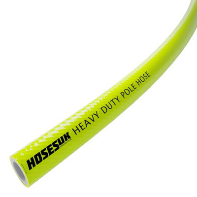 Hoses UK 5mm Bore Yellow PVC Heavy Duty Reinforced Hard Core Window ...