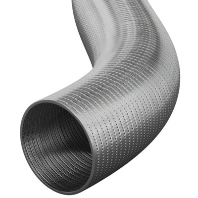 Hoses UK Semi-Rigid Flexible Aluminium Extraction Ducting 125mm ID x 4 ...