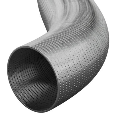 HOSES UK SEMI-RIGID FLEXIBLE ALUMINIUM EXTRACTION DUCTING 150MM ID X 4 ...