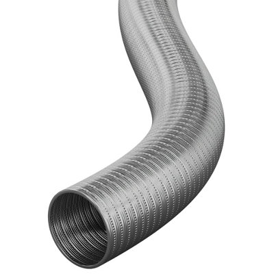Hoses UK Semi-Rigid Flexible Aluminium Extraction Ducting 76mm ID x 4 ...