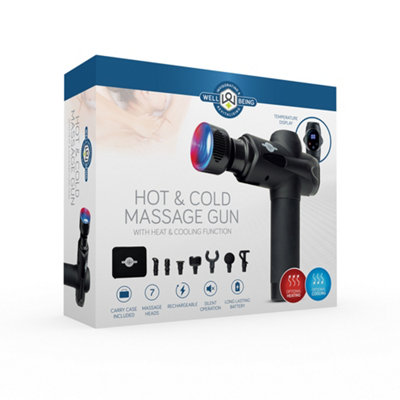 Hot & Cold Massage Gun with Heat & Cooling Function