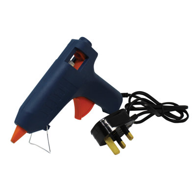 Hot Glue Gun with 20 Glue Sticks, 10mm Diameter, Double Insulated for ...