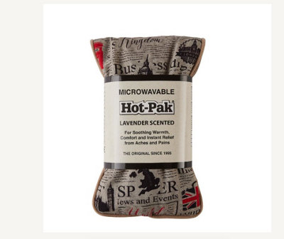 HOT-PAK MICROWAVABLE WHEAT FILLED HEAT PACK WITH LAVENDER SCENT BEST OF ...