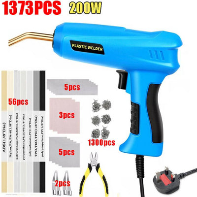 Hot Stapler Gun Car Bumper Fender Welding Welder Gun Plastic Repair Kit ...