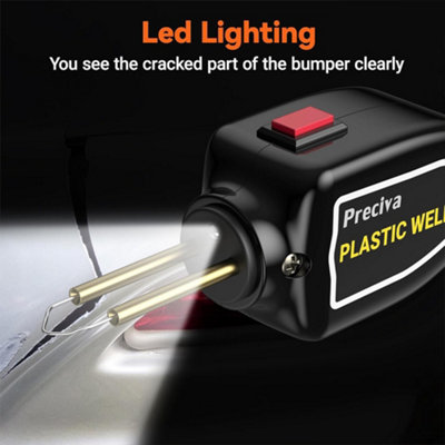 HOT STAPLER GUNS PLASTIC REPAIR CAR BUMPER WELDING WELDER MACHINE KIT+ ...