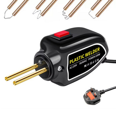 HOT STAPLER GUNS PLASTIC REPAIR CAR BUMPER WELDING WELDER MACHINE KIT+ ...