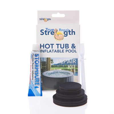 Hot Tub Repair Kit Heavy Duty Waterproof Patches & Adhesive for ...