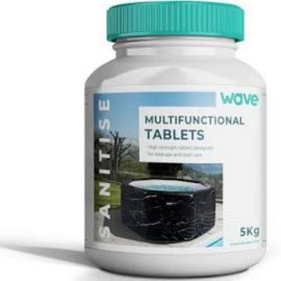 Hot Tub Spa Multi Functional Tablets 250 x 20g Chlorine Tablets 5kg