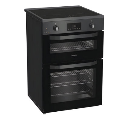 Hotpoint HDE6IDC2SA - Anthracite Electric Cooker - 75L + 38L Dual ...