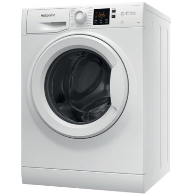HOTPOINT NSWM 864C W UK N - WHITE FREESTANDING 8KG WASHING MACHINE ...