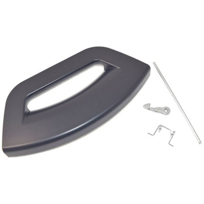 Hotpoint Washing Machine Door Handle Kit Assembly Grey Graphite Futura ...