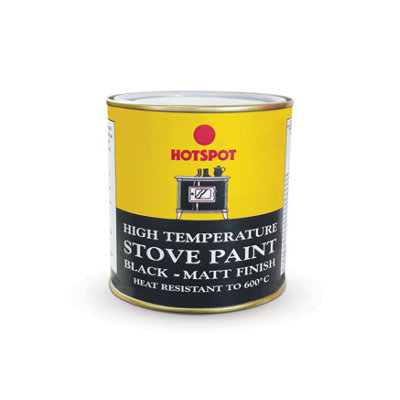 Hotspot Stove Paint Matt - Black 250ml