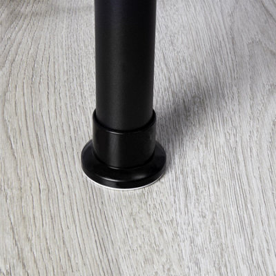 House of Home Black Telescopic Clothes Rail Wardrobe Organiser ...