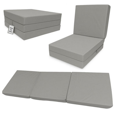 House of Home Fold-Out Z Bed Single Size Chair-Bed Folding Guest Sofa ...