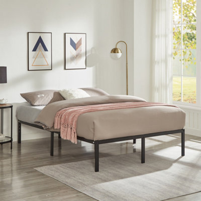 Foldable platform bed frame queen store