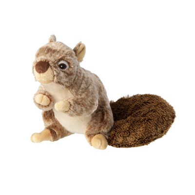 House Of Paws Woodland Squirrel Plush Dog Toy Brown (One Size)