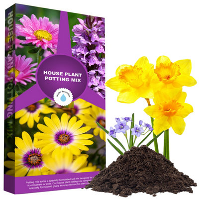 House Plant Potting Mix Compost 40 Litres (4 x 10 Litres) Perfect For ...