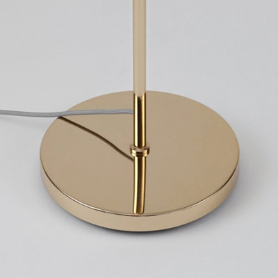 houseof Brass opal disk floor lamp
