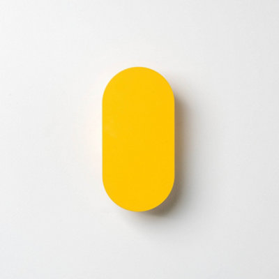 houseof Outdoor Metal Mini Diffuser Wall or Fence Light - Yolk Yellow