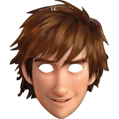 How To Train Your Dragon Hiccup Birthday Party Mask (Pack of 6 ...