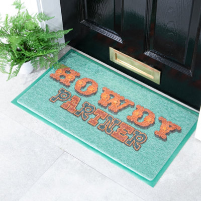 Howdy Cowboy Doormat (70 x 40cm)